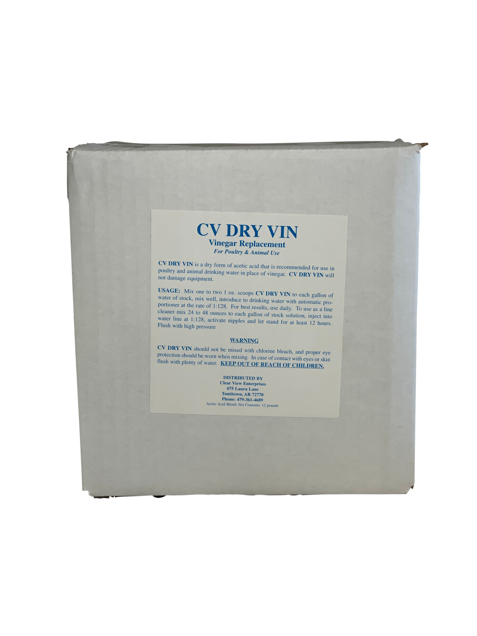 CV Dry Vin | Clear View Enterprises