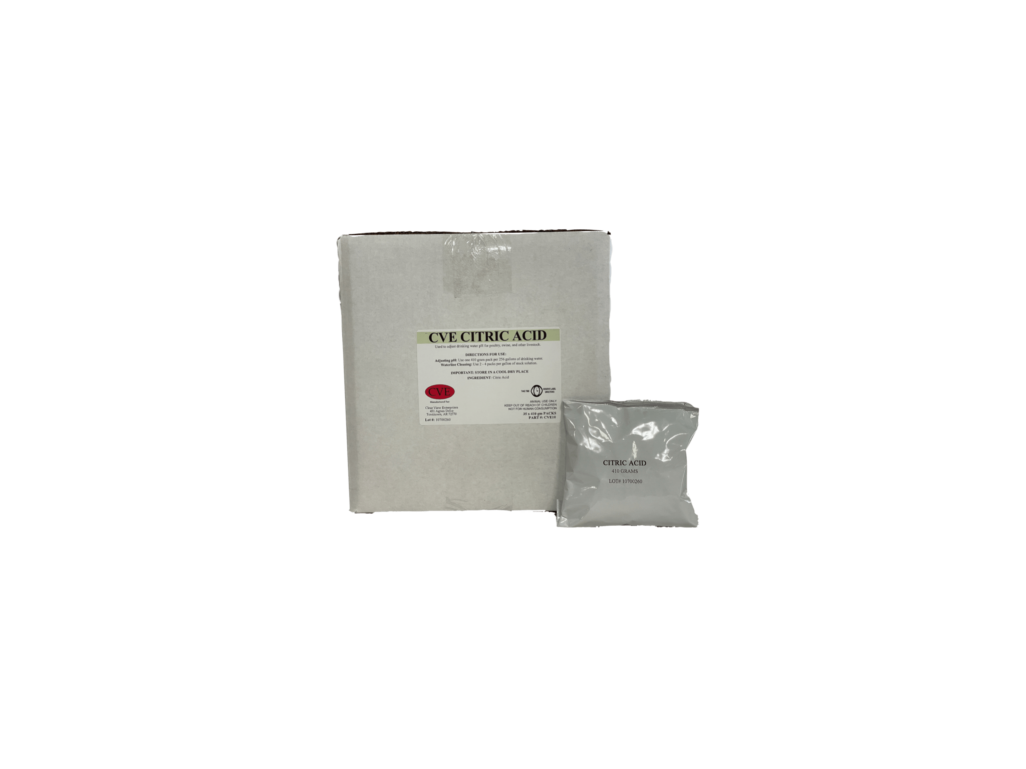 Citric Acid Clear View Enterprises