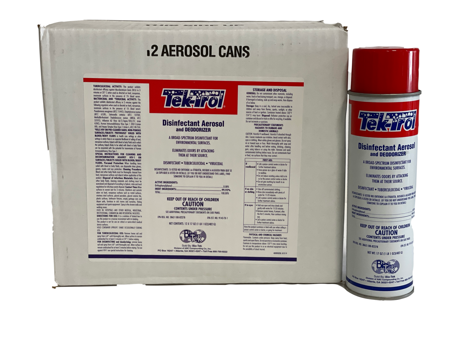 Tek-Trol Areosol | Clear View Enterprises