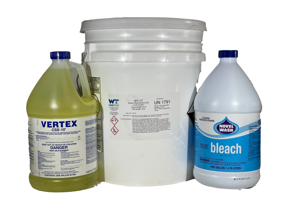 Sodium Hypochlorite 5.25%-10%-12.5% | Clear View Enterprises