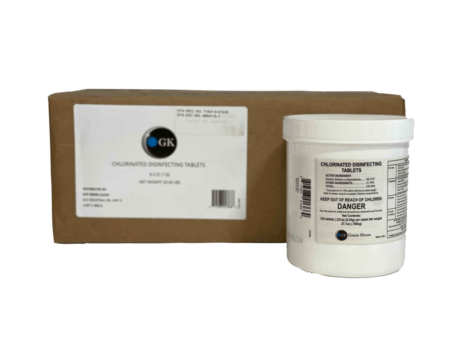 Green Klean Disinfecting Tablets | Clear View Enterprises