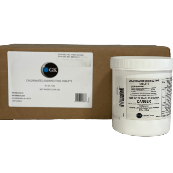Green Klean Disinfecting Tablets | Clear View Enterprises
