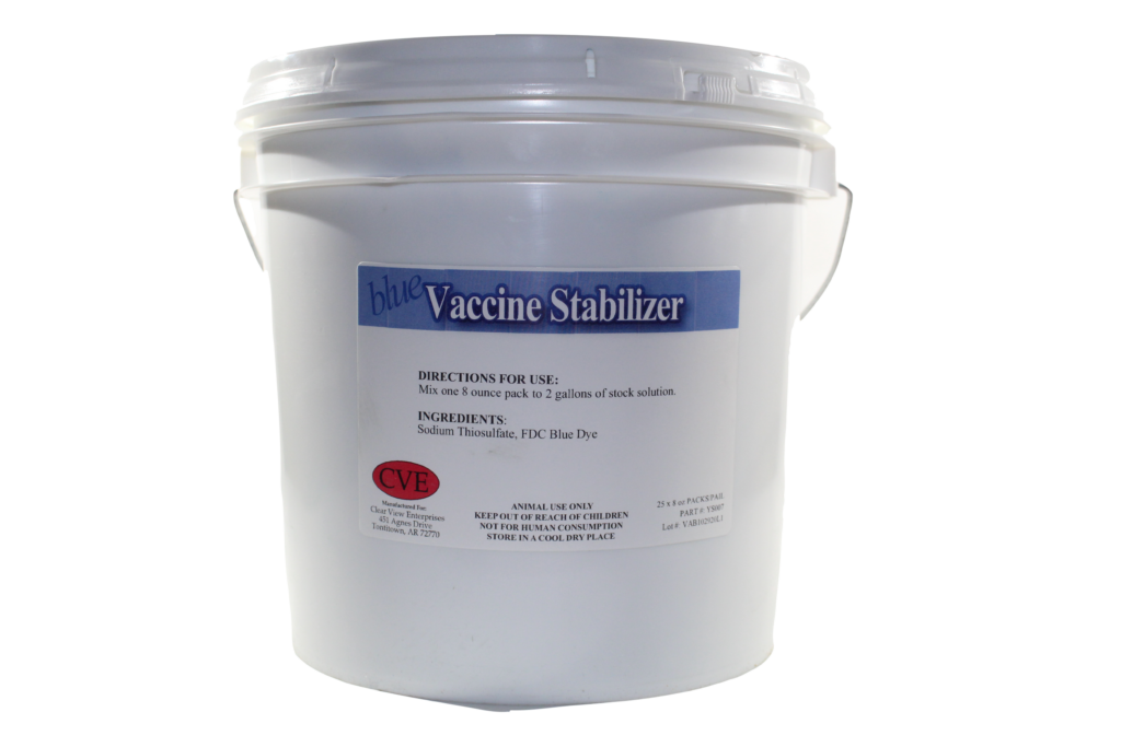 Vaccine Stabilizer-Blue | Clear View Enterprises